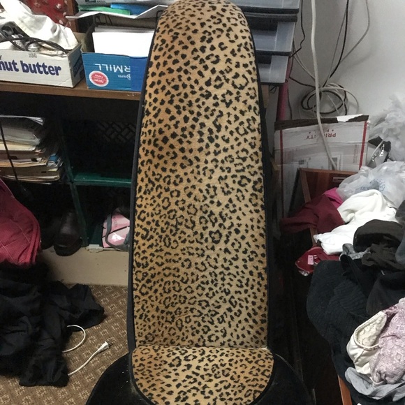 Other | Cheetah Print Chair | Poshmark